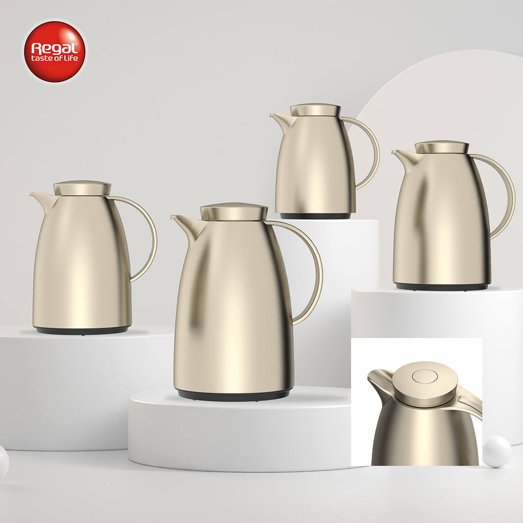 Ripple Regal Insulated Beverage Server Set – ABS Body with Glass Liner ...